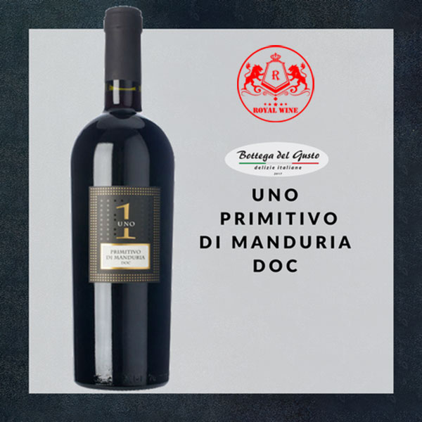 Rượu vang 1 Uno Primitivo Di Manduria Rượu Vang Royal