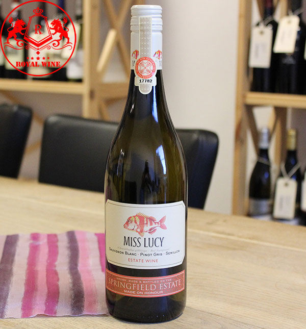 Rượu vang Springfield Estate Miss Lucy Rượu Vang Royal